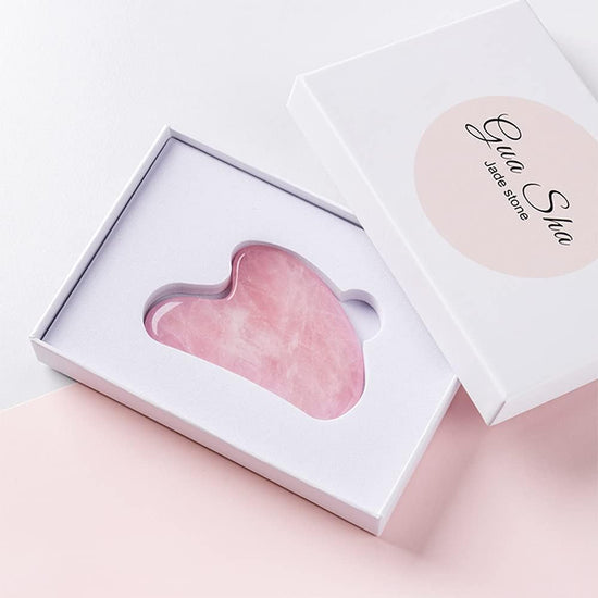 Gua Sha Stone Pink, Hillylolly Gua Sha Stone Face Pink, Gua Sha Stone ...