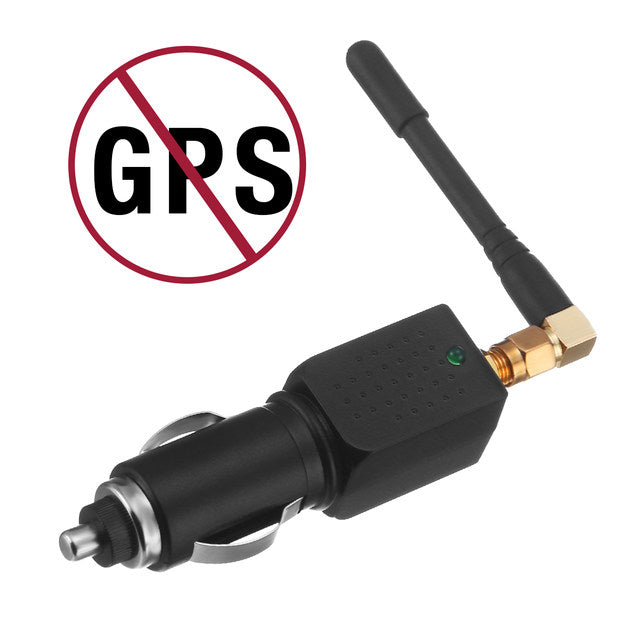 GPS Blocker - DC 12V Car GPS Signal Interference Blocker 2-5 Meter Ant ...