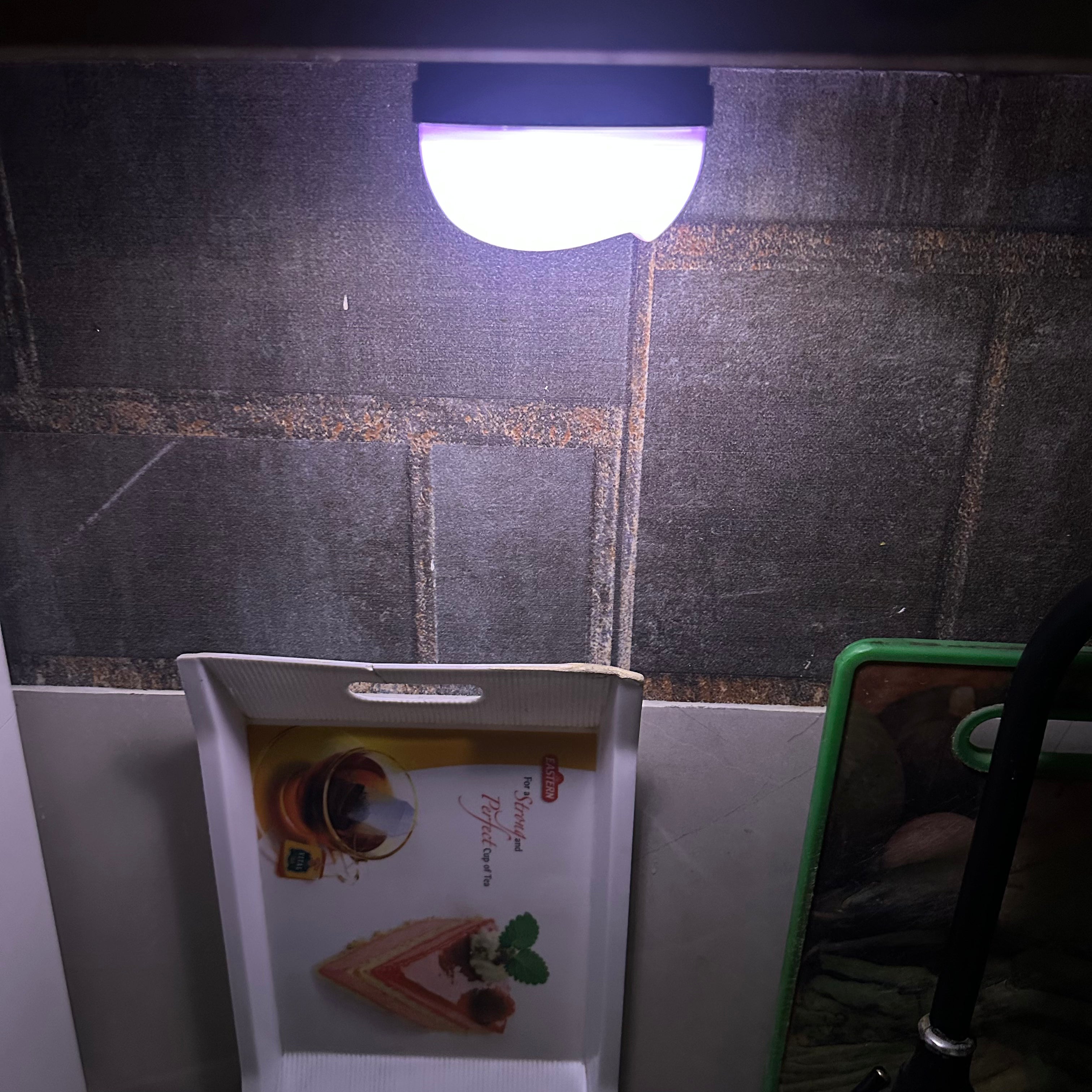 3 LED Touch Push On Off Light Self Stick On Click Cabinet Light LED Pu ...