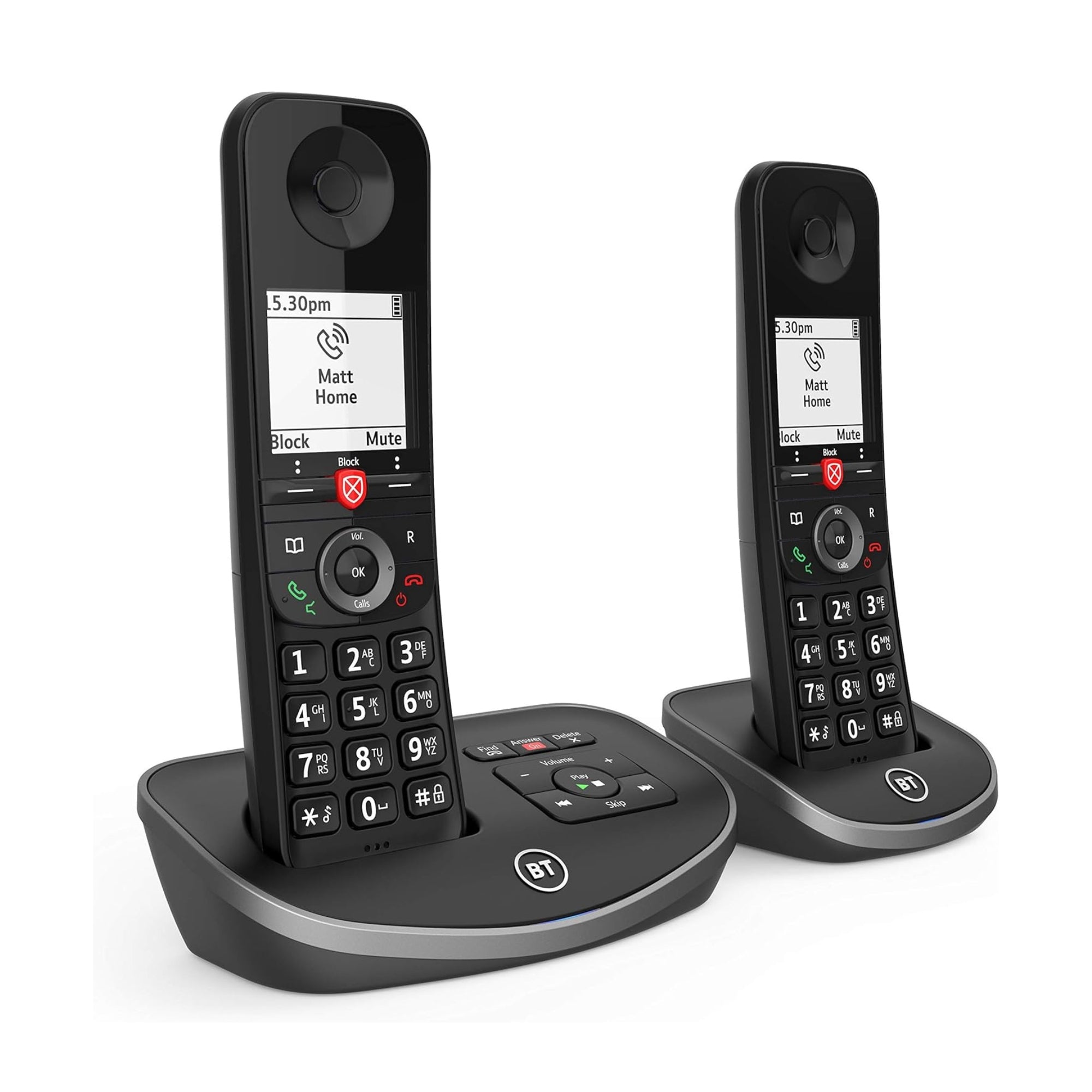 BT Advanced Cordless Landline House Phone with 100 Percent Nuisance Ca ...
