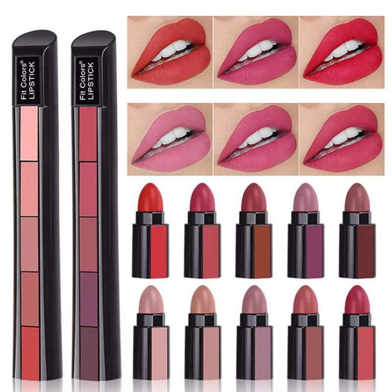 Product details of 5 in 1 Matte Lipsticks |– Gulybaba - Genuine ...